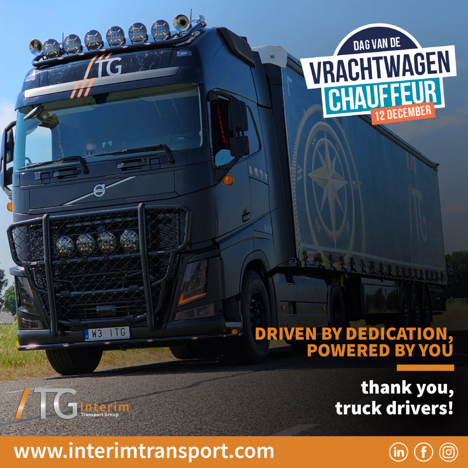 Dag van de Vrachtwagenchauffeur 2024! - ITG